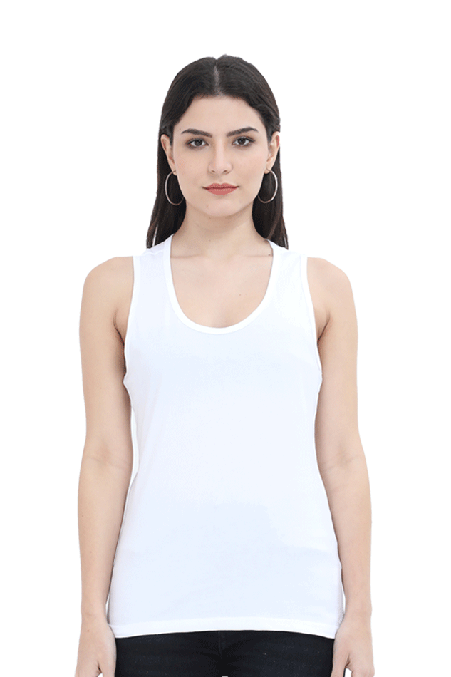 White Femal Tank Top – Stillworthy